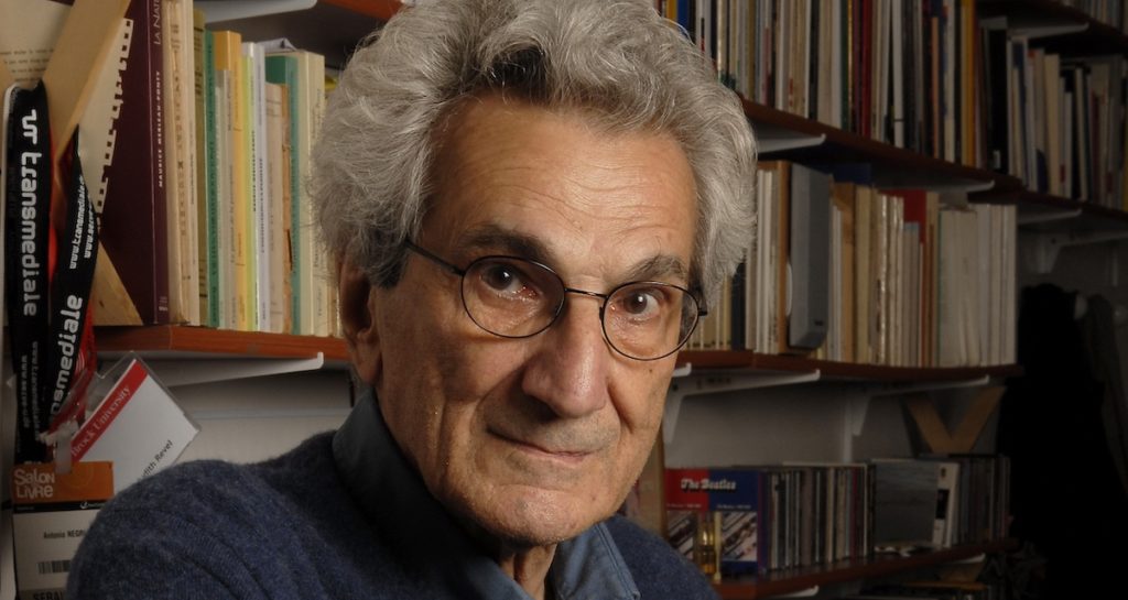 Venerdì 5 presentazione del libro postumo di Toni Negri al festival di ...